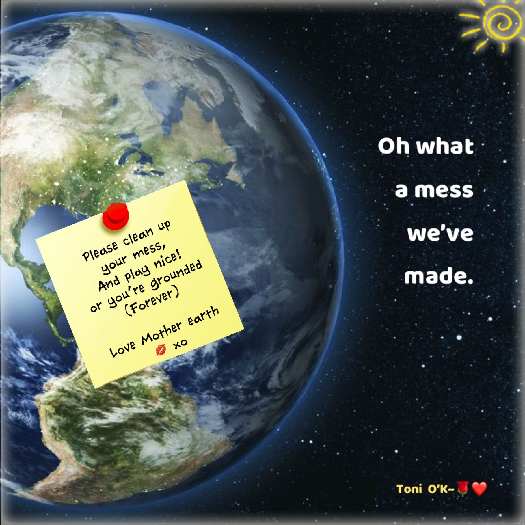 Oh what a mess we’ve made. – The Whimsey Angel