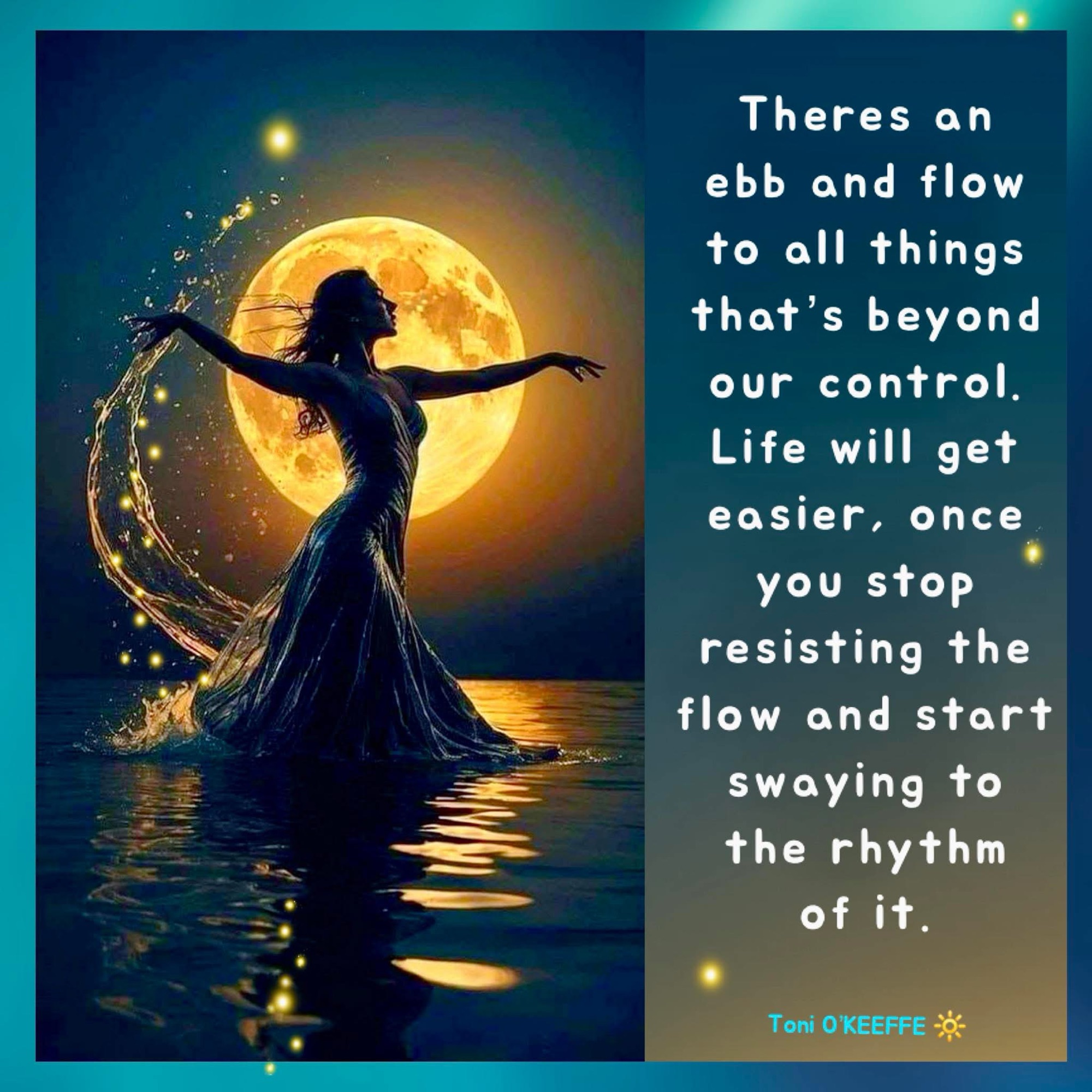 ~ Stop resisting and flow – The Whimsey Angel
